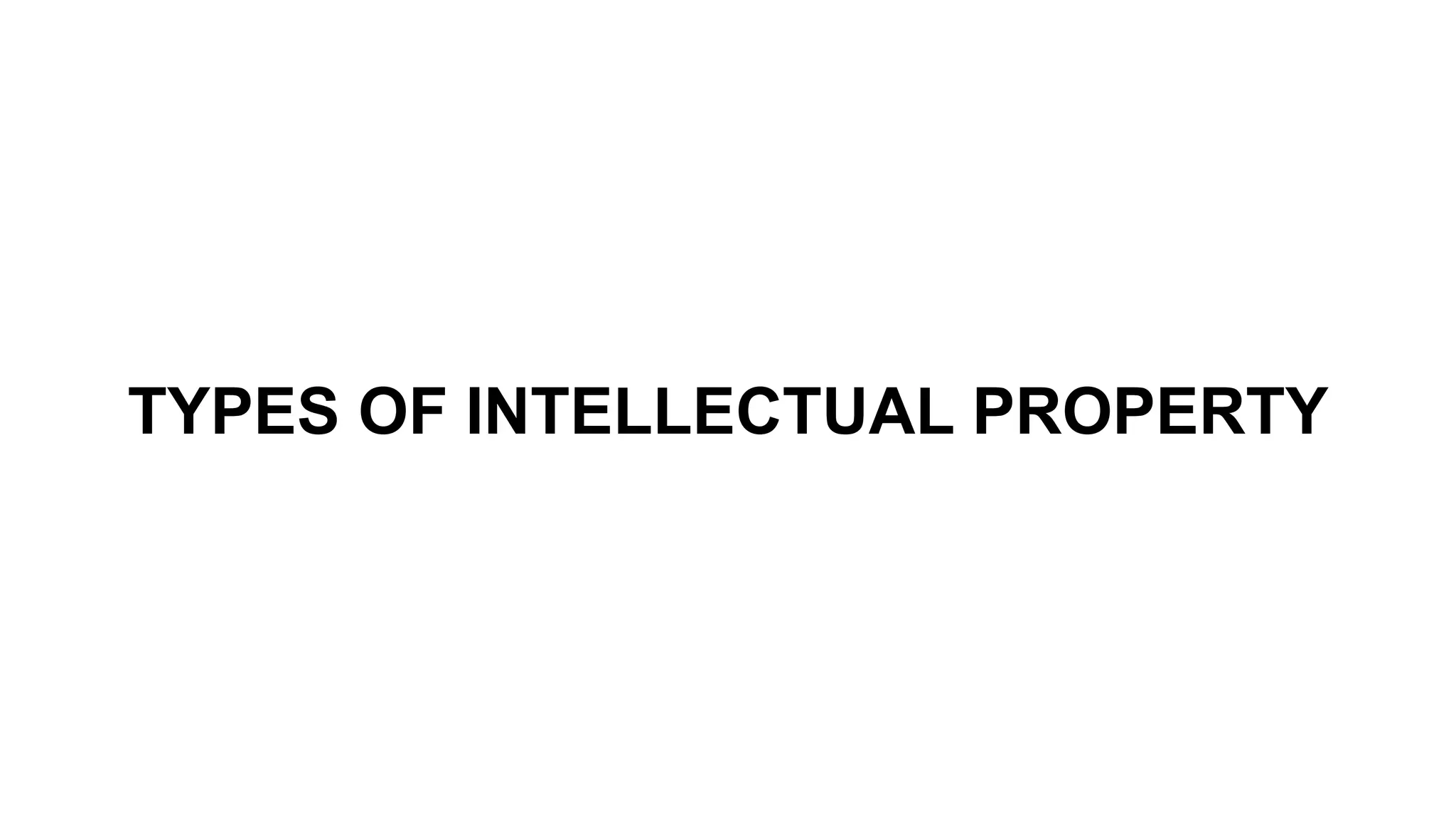types of intellectcual property aknu.pptx