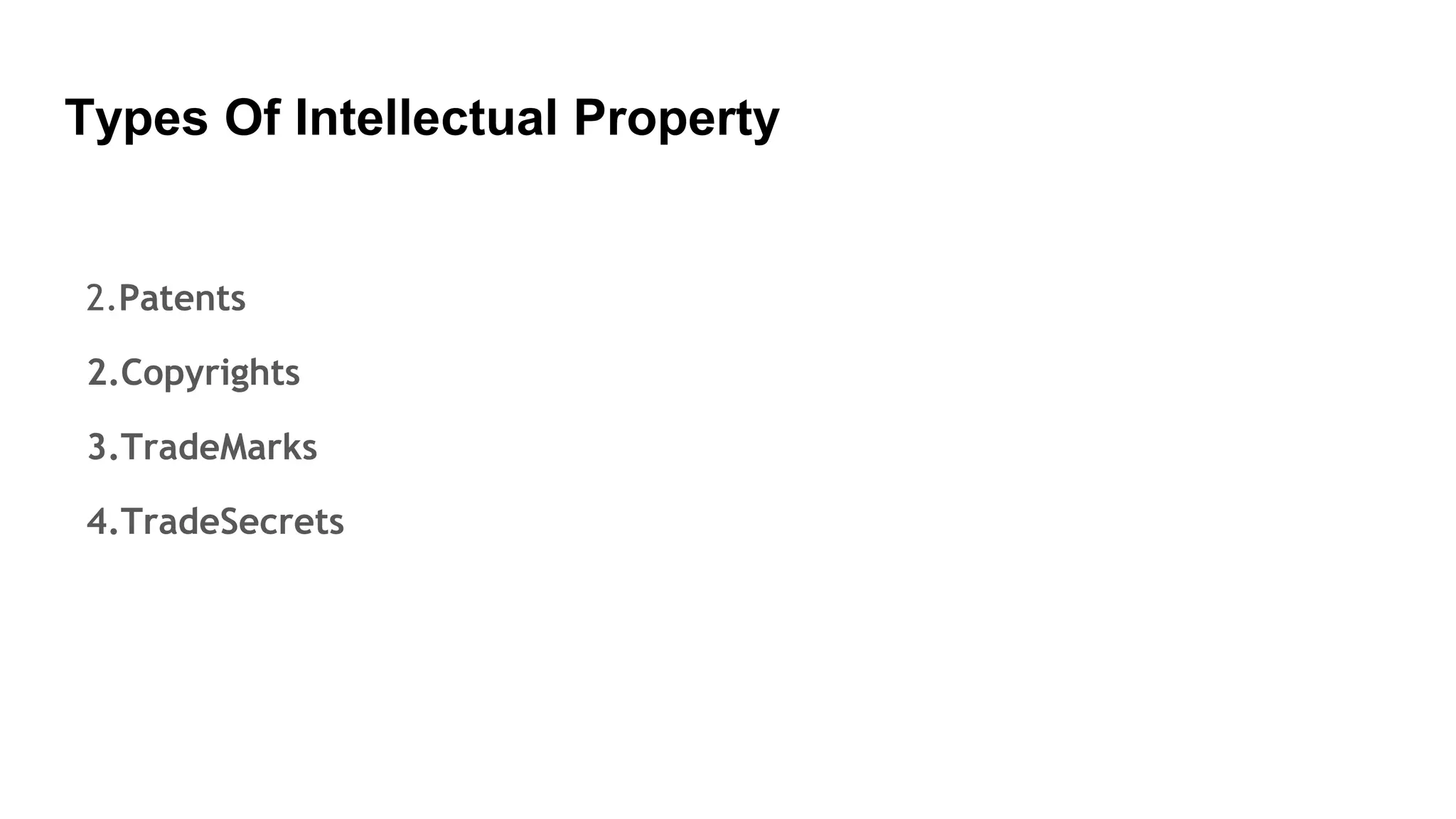 types of intellectcual property aknu.pptx