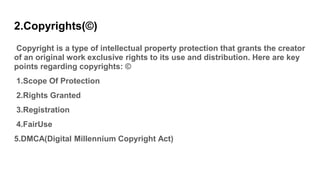 types of intellectcual property aknu.pptx