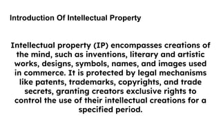 types of intellectcual property aknu.pptx