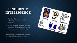 Types of intelligence | PPTX