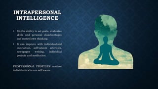 Types of intelligence | PPTX