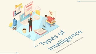 Types of intelligence | PPTX