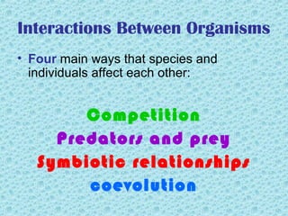 Types of interactions | PPT