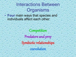 Types of interactions | PPT