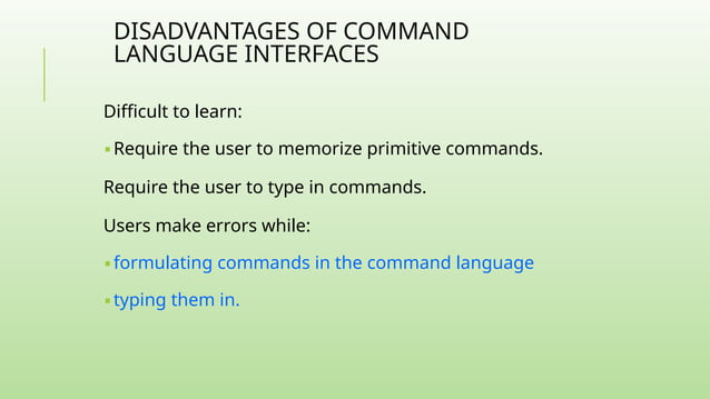 TYPES OF INTERFACE IN SOFTWARE ENGINEERING | PPT
