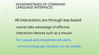 TYPES OF INTERFACE IN SOFTWARE ENGINEERING | PPT