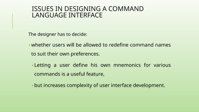 TYPES OF INTERFACE IN SOFTWARE ENGINEERING | PPT