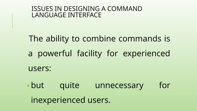 TYPES OF INTERFACE IN SOFTWARE ENGINEERING | PPT