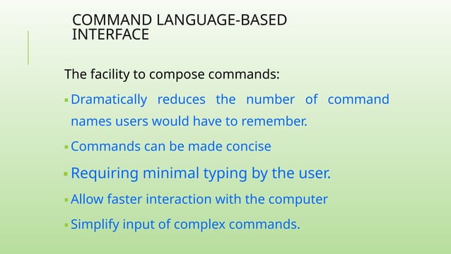 TYPES OF INTERFACE IN SOFTWARE ENGINEERING | PPT