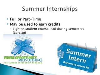 Types of internships | PPT