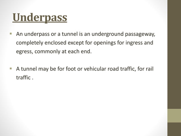 Types of intersection of road and design parameters of road ...