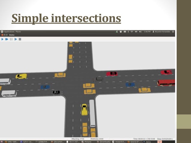Types of intersection of road and design parameters of road ...