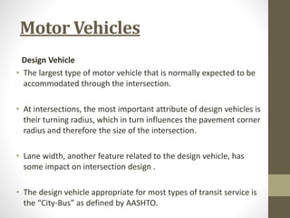 Aashto Intersection Design