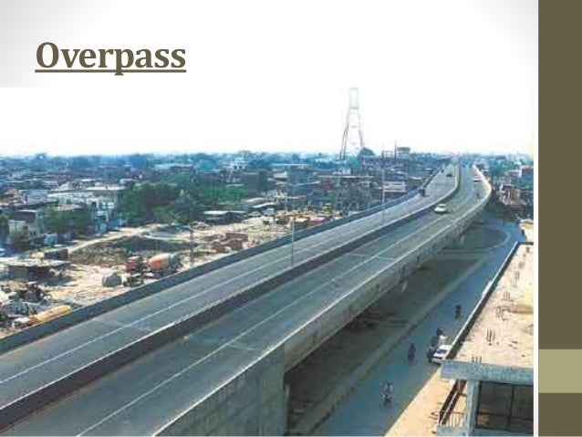Types of intersection of road and design parameters of road intersect…