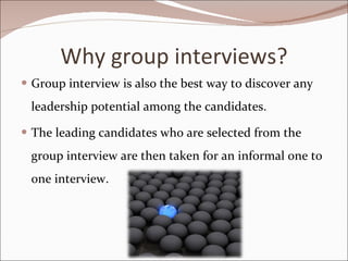 Types of interview | PPT