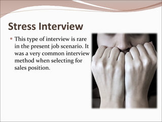 Types of interview | PPT