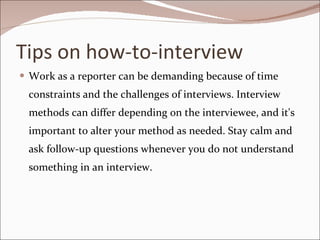 Types of interview | PPT