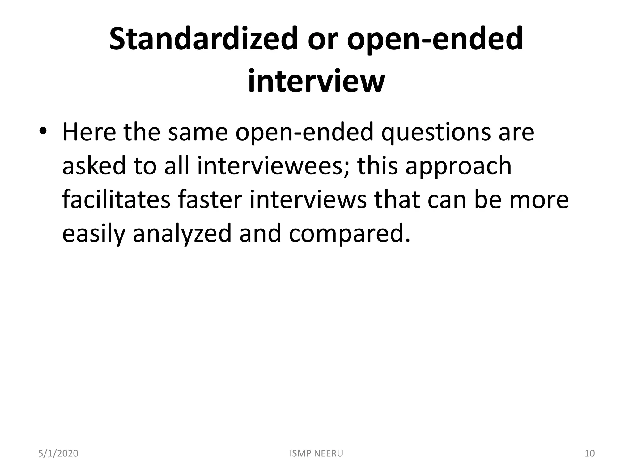 Types of interview | PPTX