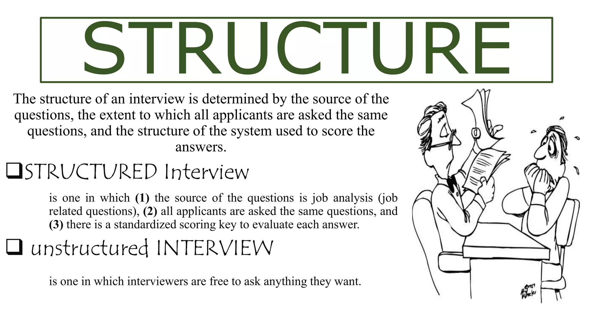 Types of interviews | PPT