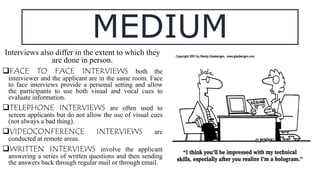 Types of interviews | PPTX