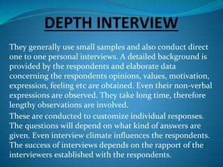 Types of interviews | PPTX