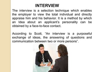 Types of Interviews | PPTX
