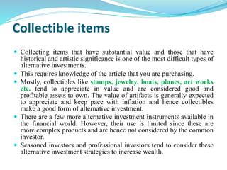 Types of investment | PDF