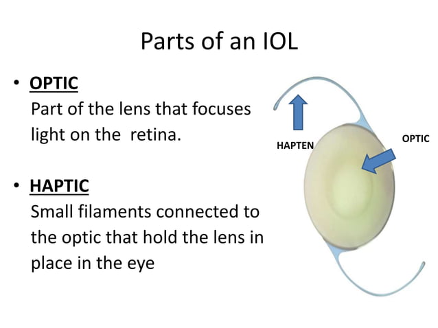 Types of iol | PPTX