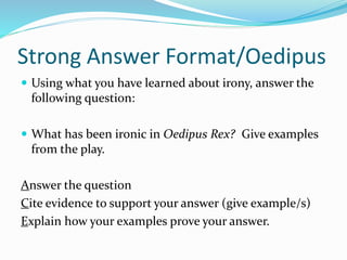 Types of Irony | PPTX