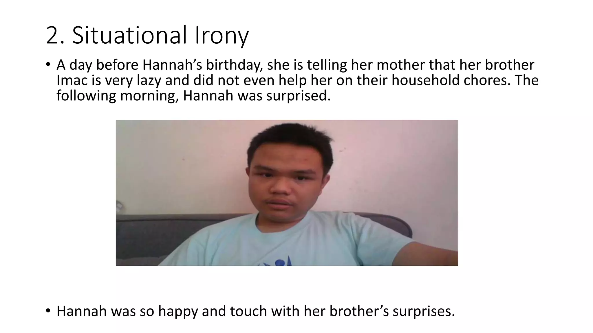 Types of irony | PPTX