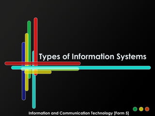 Types Of Information System | PPT
