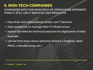 Types of it companies and their biz models | PPT