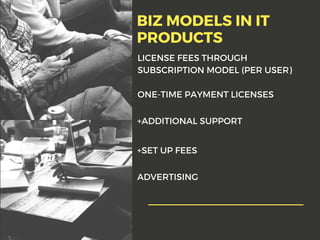 Types of it companies and their biz models | PPT