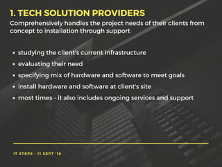 Types of it companies and their biz models | PPT | Free Download