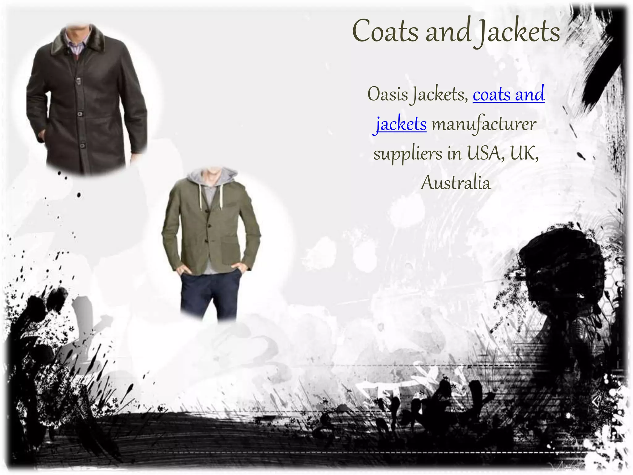 Types of jackets and coats | PPTX