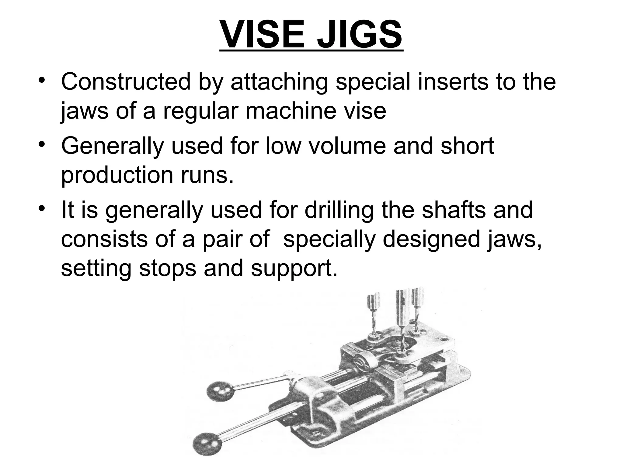 Types of jigs and fixtures | PPT