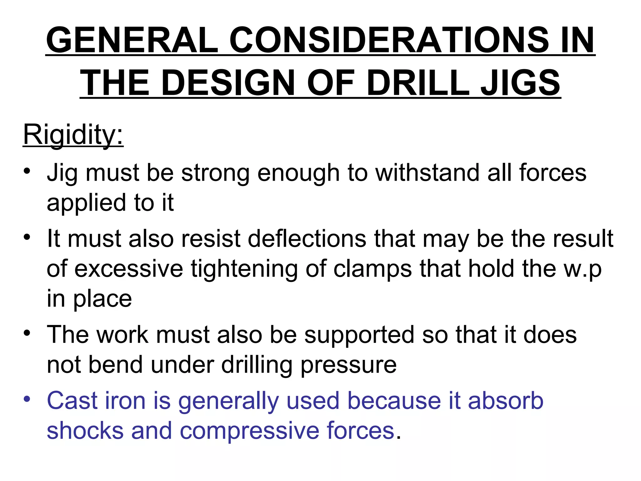 Types of jigs and fixtures | PPT