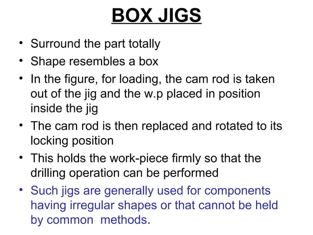 Types of jigs and fixtures | PPT