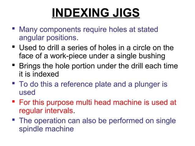 Types of jigs and fixtures | PPT