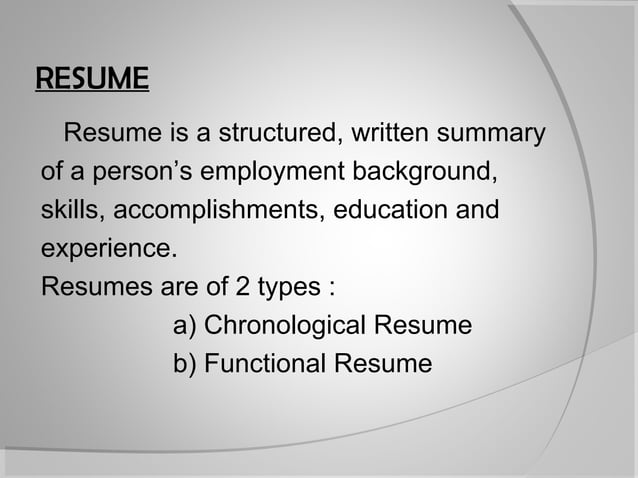 Types of job_application_letter ppt | PPT | Resume Writing and Advice ...