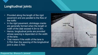 Types of joints in rigid pavement | PPTX