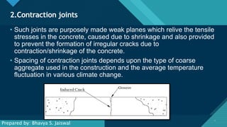 Types of joints in rigid pavement | PPTX
