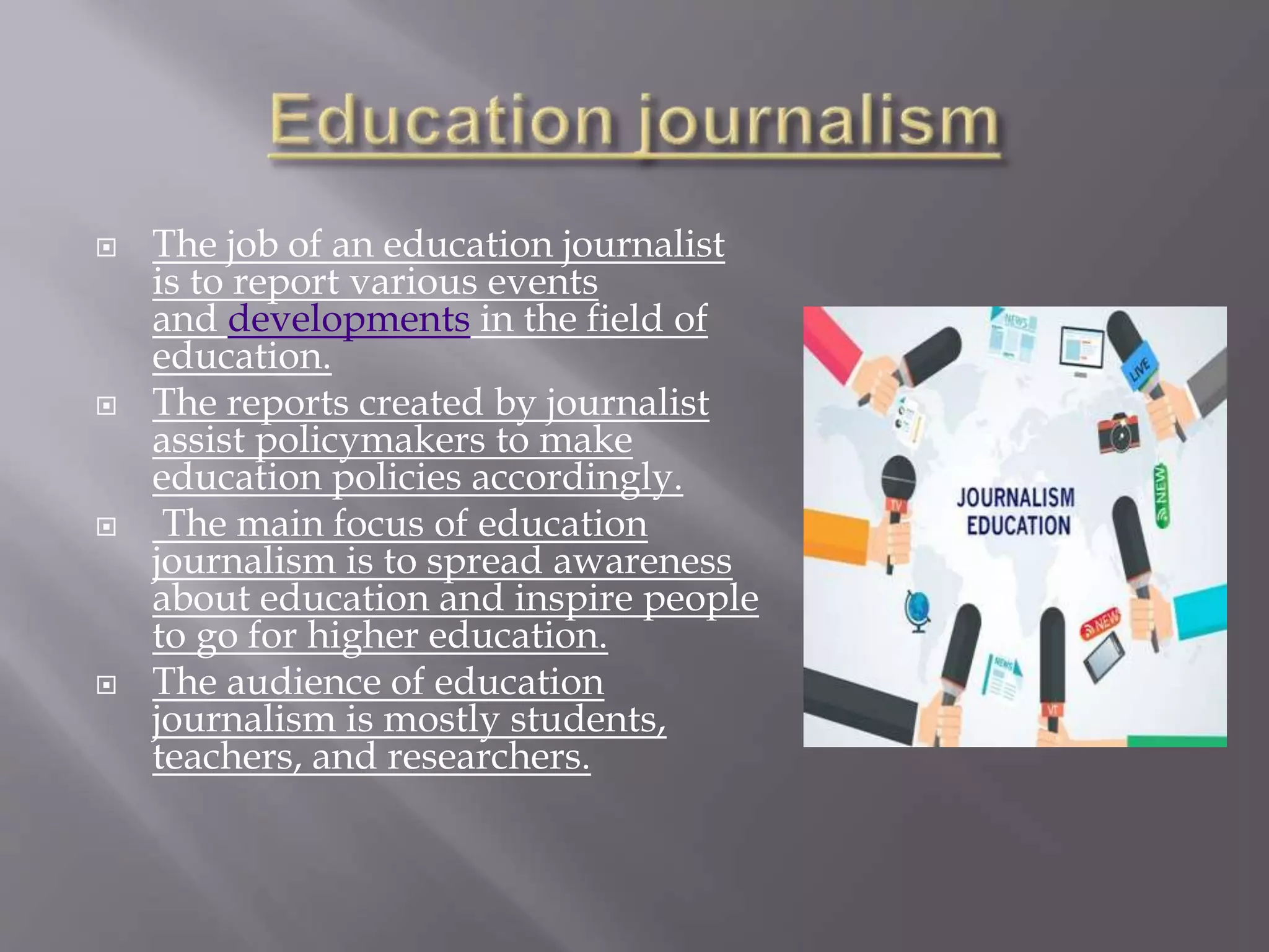 Types of jounalism | PPTX