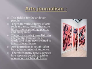 Types of jounalism | PPTX