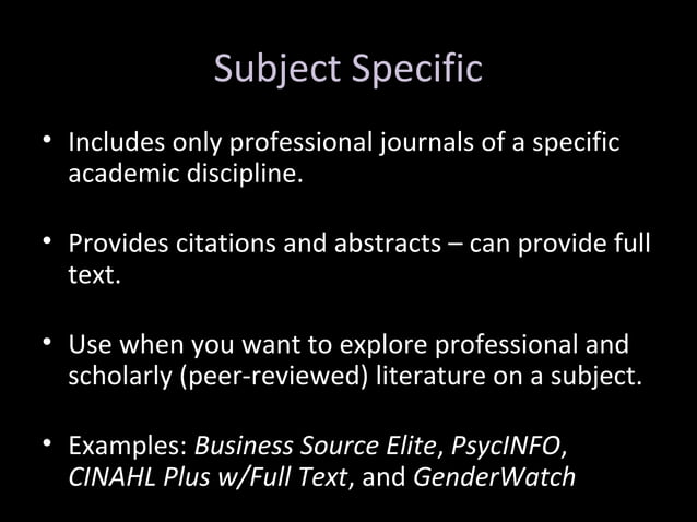 Types of Databases | PPT