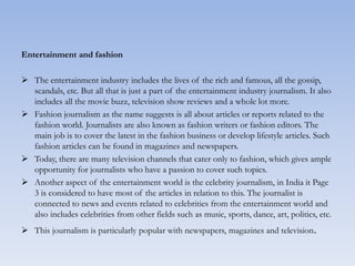 Types of journalism | PPTX