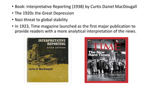 Types of journalism | PPTX