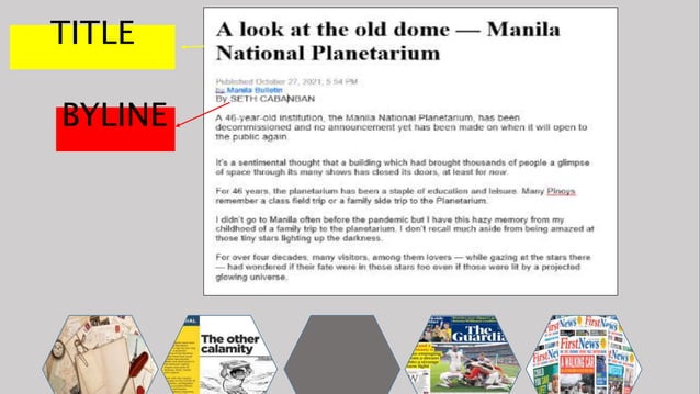 Types of Journalistic Writing Grade 8.pptx