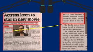PARTS OF A NEWSPAPER USED IN JOURNALISTIC WRITING | PDF